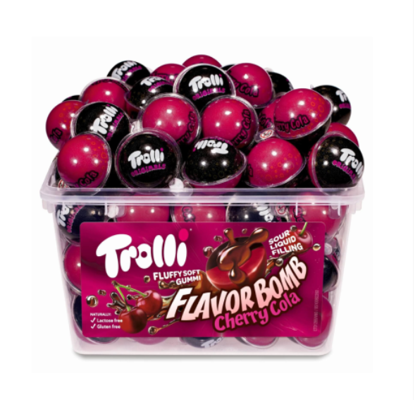 Trolli Cherry Cola 3D Flavourbomb (Single) – Grampys Sweet Treats